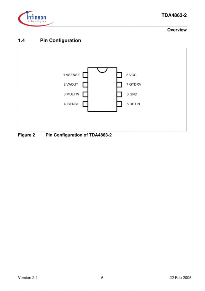 TDA4863-2G datasheet page 6