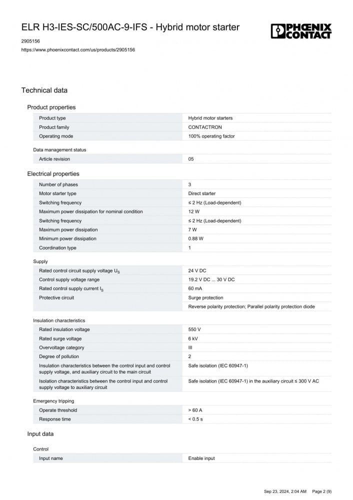 2905156 technical document page 2