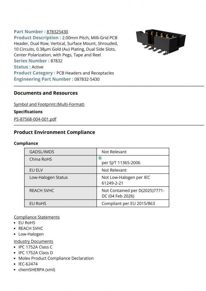 Technical document preview, page 1