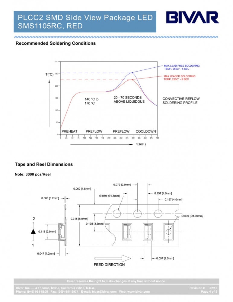 SMS1105RC datasheet page 4