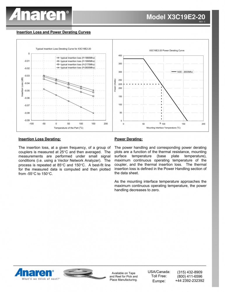 X3C19E2-20S datasheet page 3