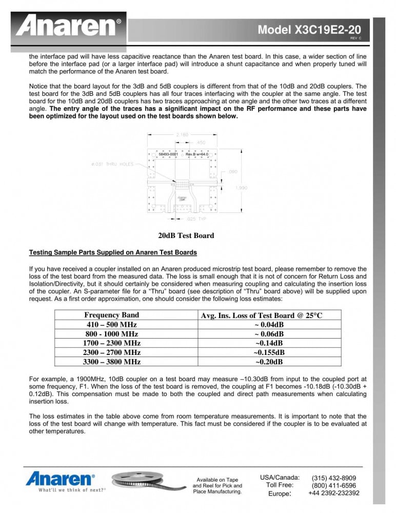 X3C19E2-20S datasheet page 9