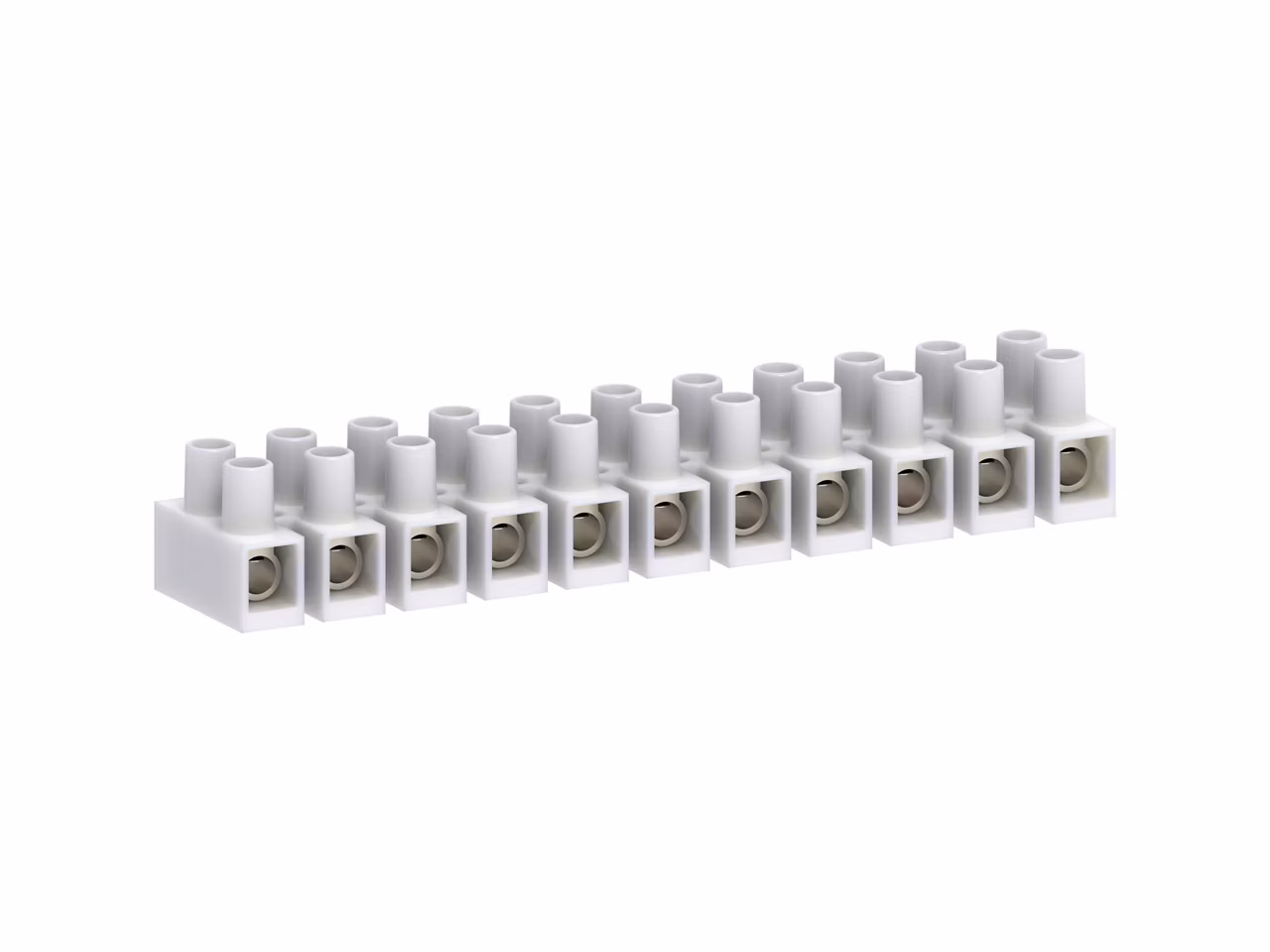 8.00mm Pitch, Beau Eurostyle Two-Screw Terminal Strips, 8 Circuits, Low Profile
