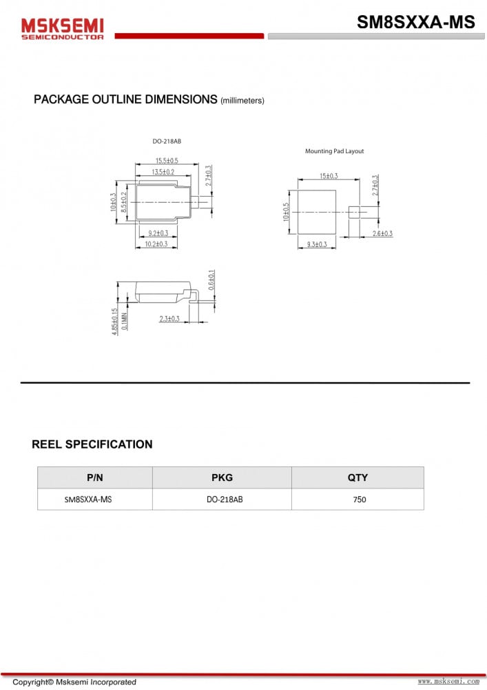 SM8S24A-MS datasheet page 5