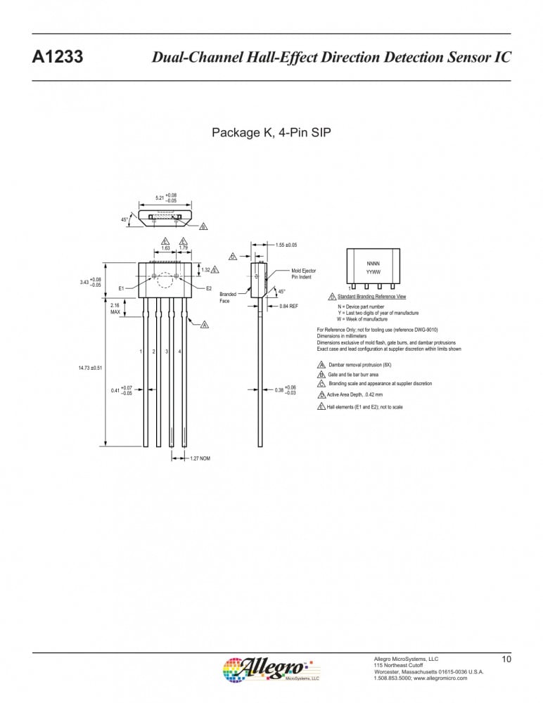 A1233LK-T datasheet page 10
