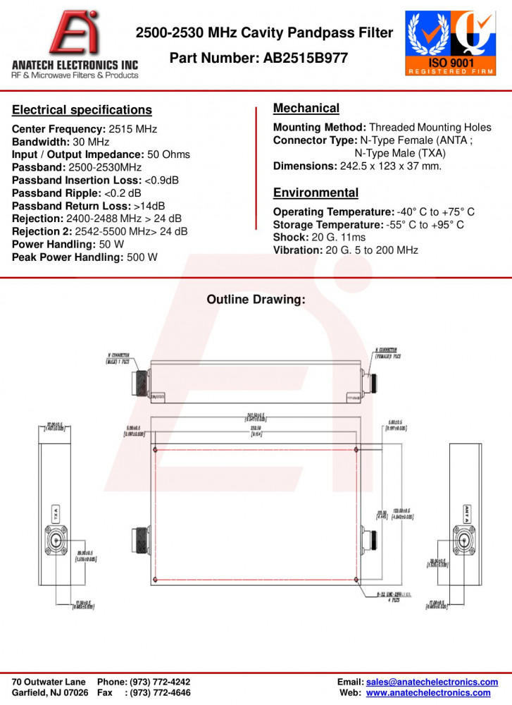 AB2515B977 technical document page 1
