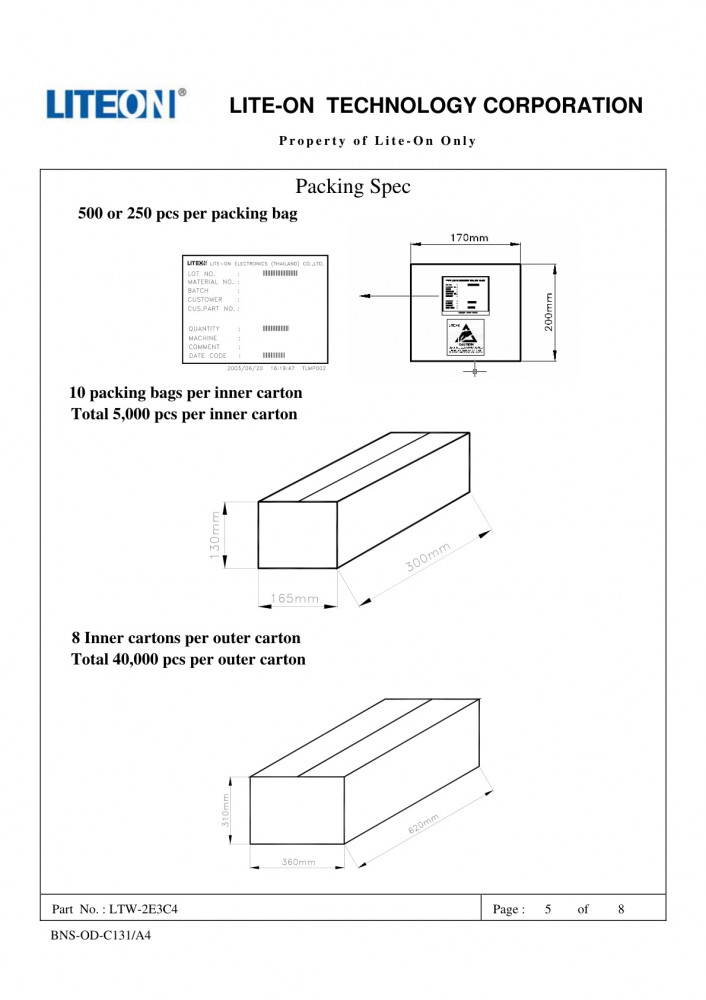 LTW-2E3C4 datasheet page 5