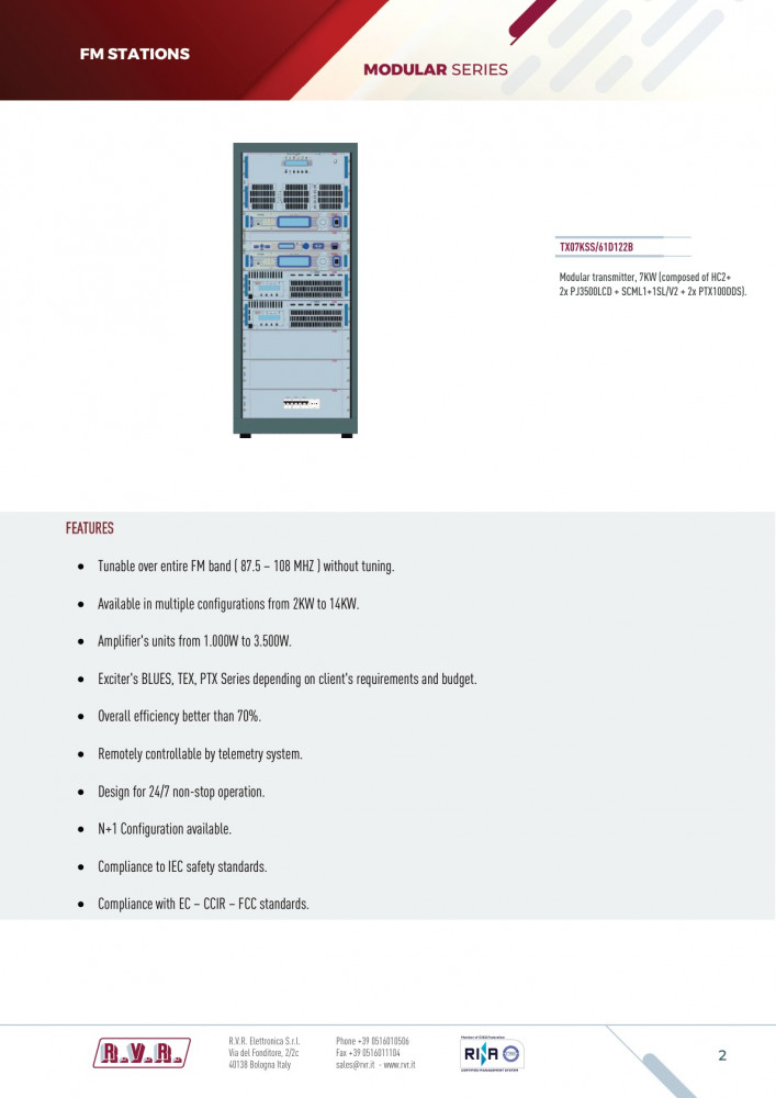 RVR TX07KSS document page 2