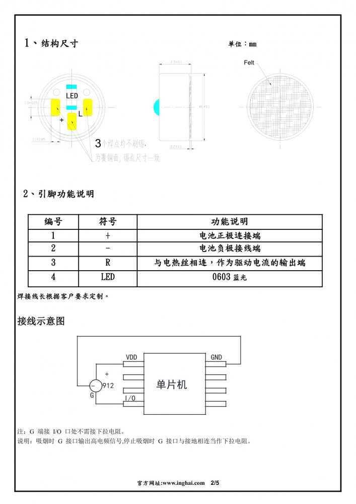GMI6025A3-912-1.2R specification page 2