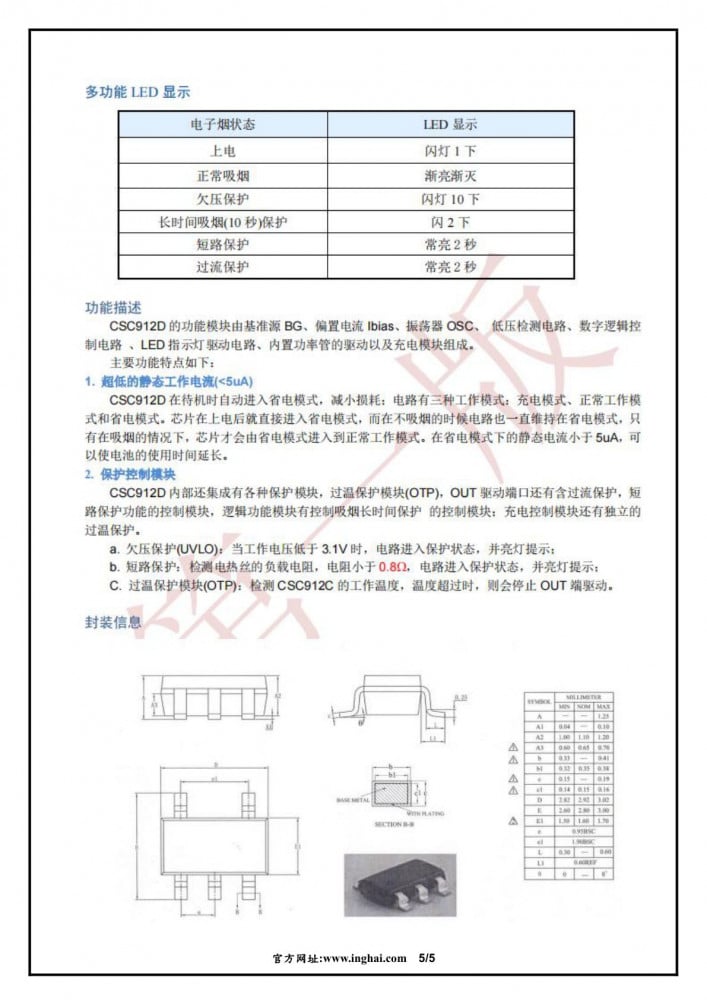 GMI6025A3-912-1.2R specification page 5