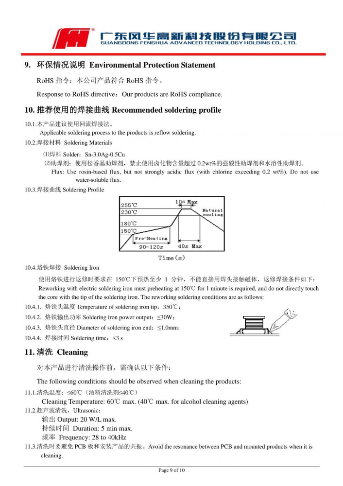 PIM252010 specification page 10