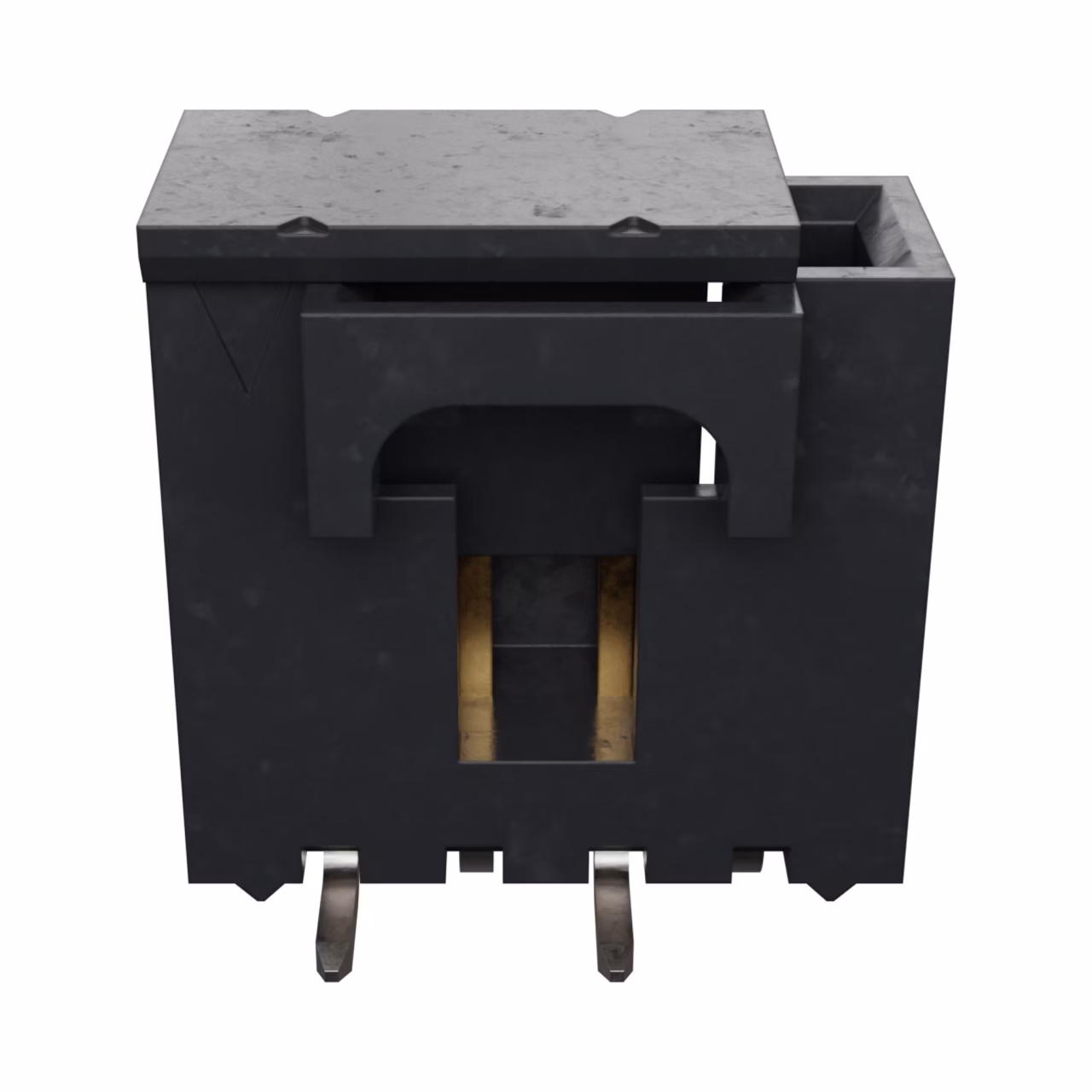 SL Wire-to-Board Header, Surface Mount, Single Row, Vertical, 4 Circuits, 0.38µm Gold (Au) Selective Plating, Tape and Reel, with Pick-and-Place Cap for sale