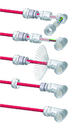 WEIDMULLER 1047950000 Circular Connector Housing