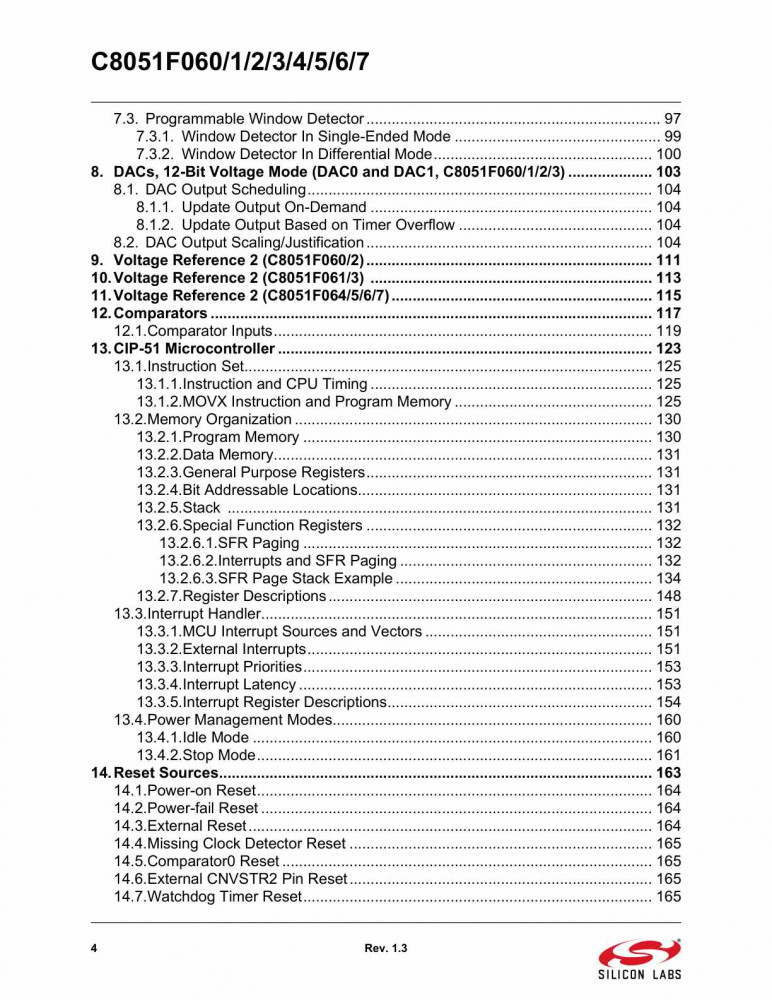 C8051F060-GQR datasheet page 4
