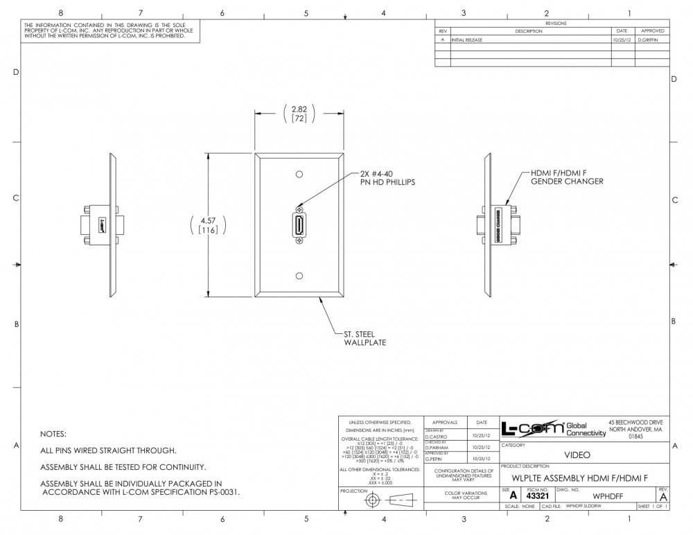 L-com WPHDFF technical document preview