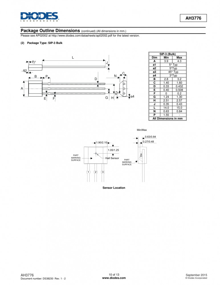 AH3776 datasheet page 10