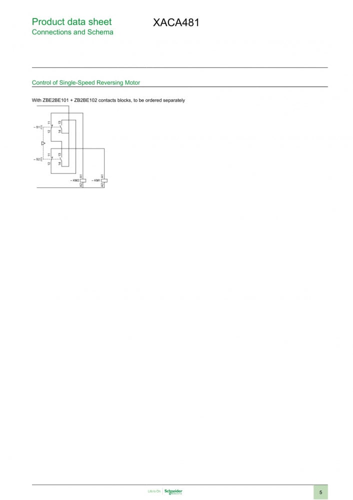 XACA481 technical document page 5