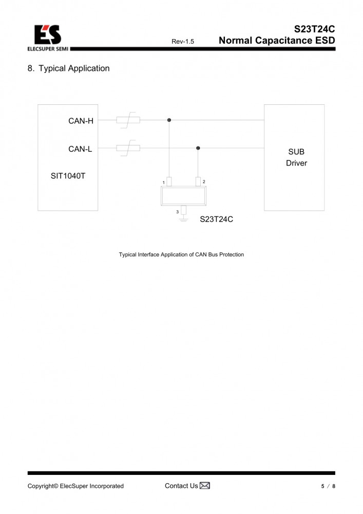 S23T24C datasheet page 5