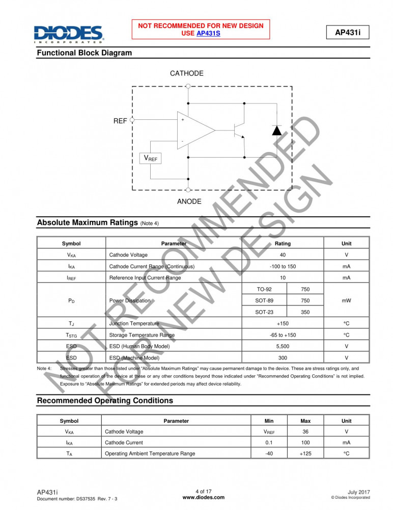 AP431i datasheet page 4