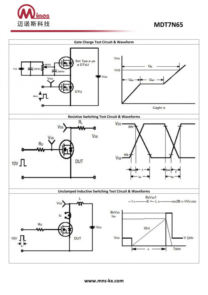 MDT7N65 datasheet page 6