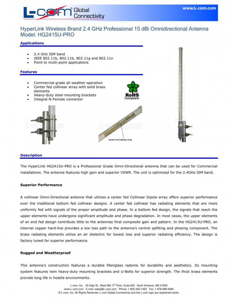 HG2415U-PRO technical document page 1