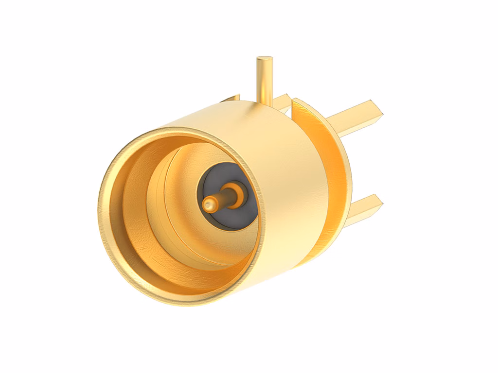 4.3-10 Plug, Right-Angle, Hand Tight, Solder, for 1/2