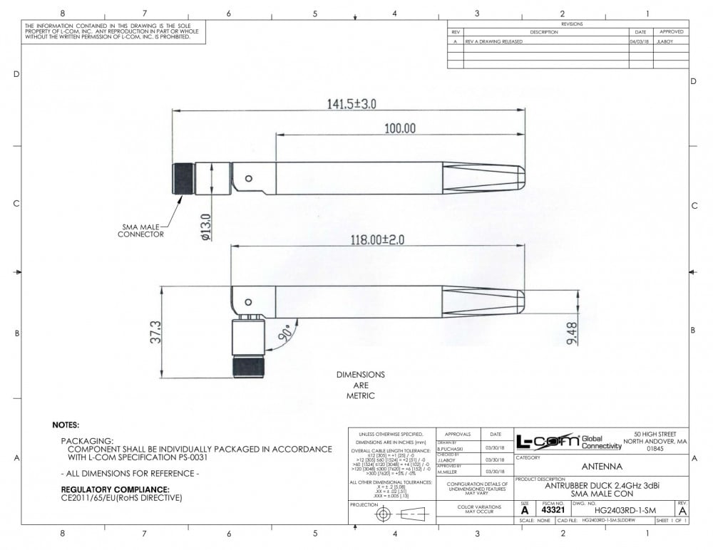 HG2403RD-1-SM technical document page