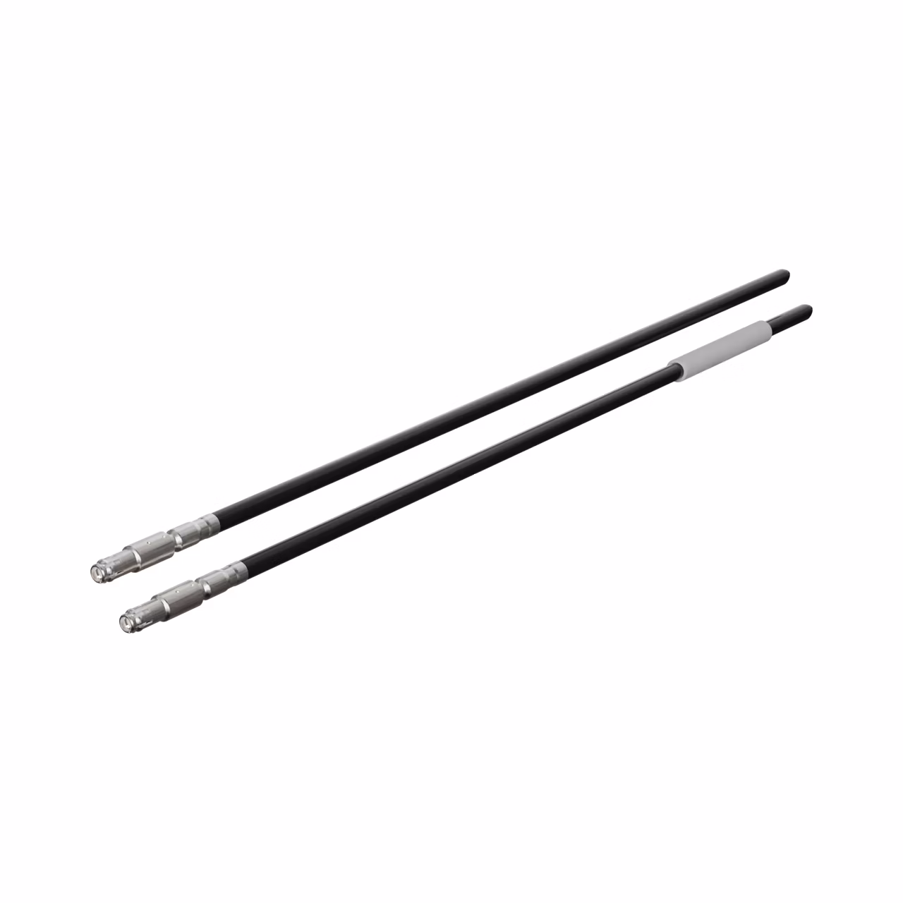 Pre-Crimped Lead HFM Jack Terminal-to-HFM Jack Terminal Off-the-Shelf (OTS) Cable Assembly, RG-174 Cable, 5000.00mm Length, 50 Ohms for sale