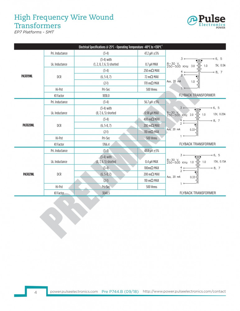 PA1131NLT technical document page 4