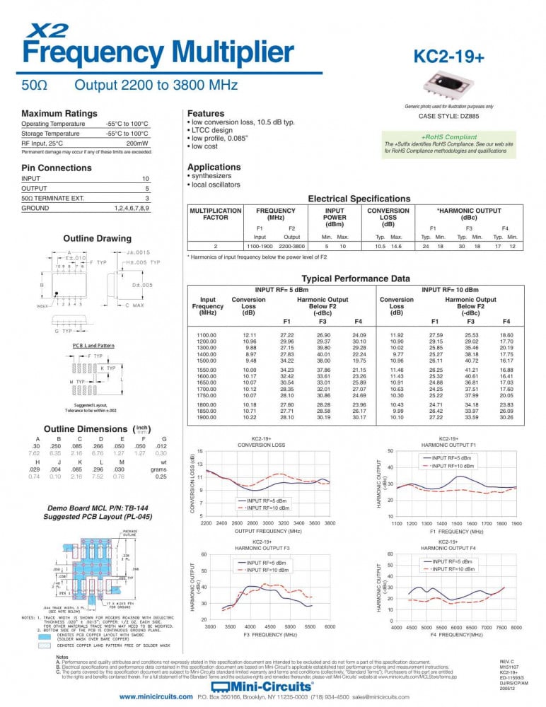 KC2-19+ technical document page
