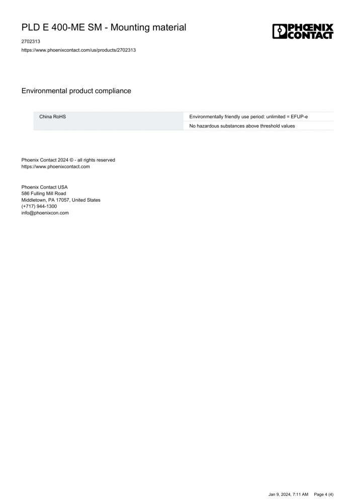 Phoenix Contact 2702313 document page 4