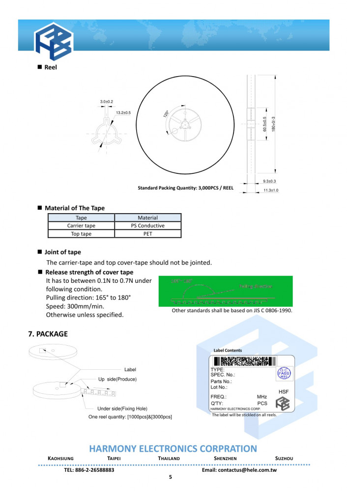 HELE X2B032000C81H-HU specification page 8