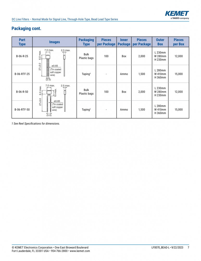 KEMET B-01-AT document page 7