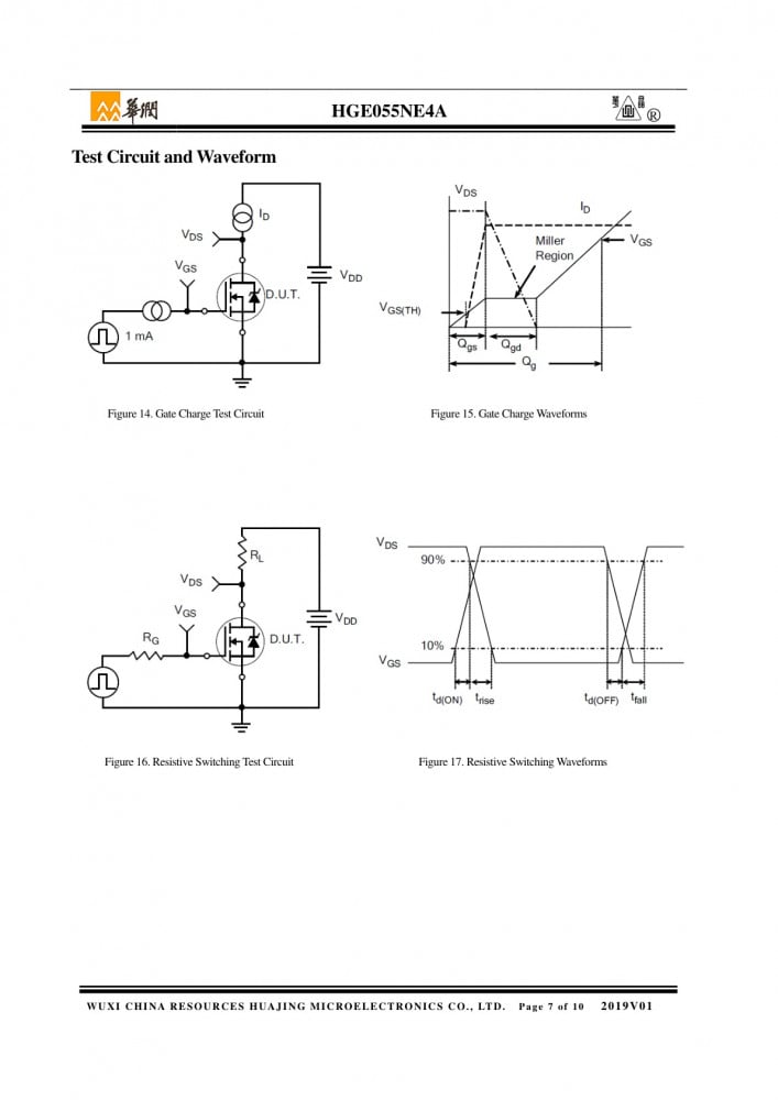 HGE055NE4A datasheet page 7
