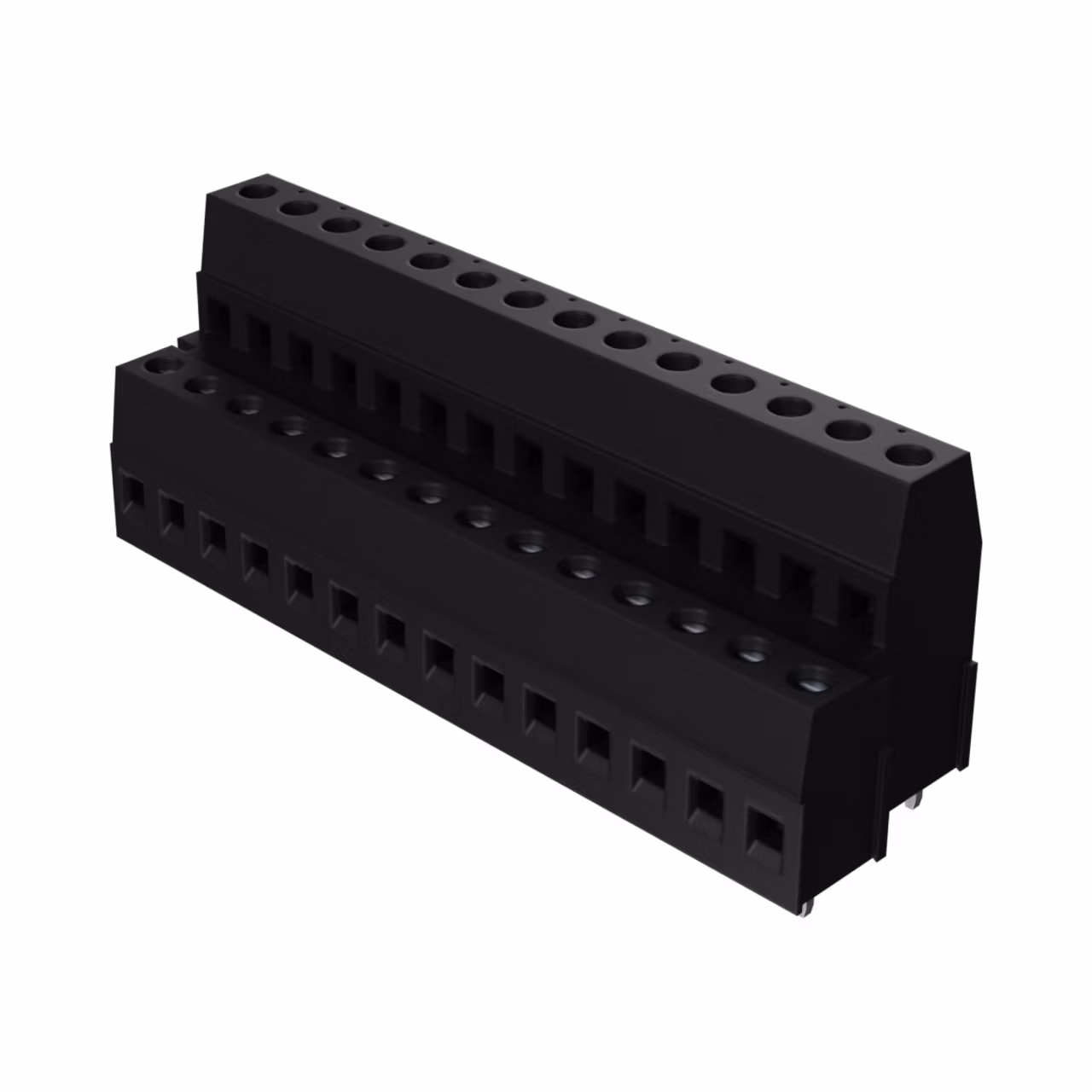 5.00mm Pitch Beau Eurostyle Medium Profile, Two Level Terminal Block, Modular, 28 Circuits for sale