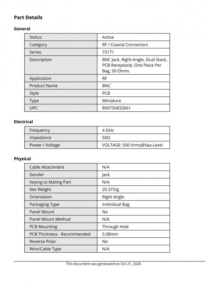 MOLEX 734152981 technical document image 2