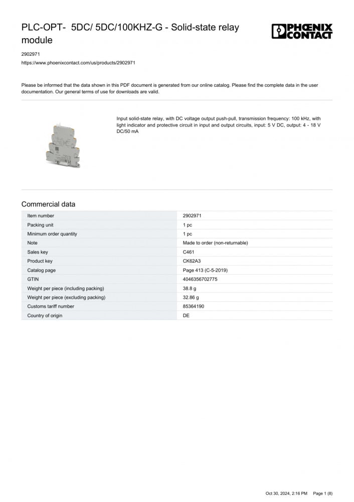 2902971 technical document page 1