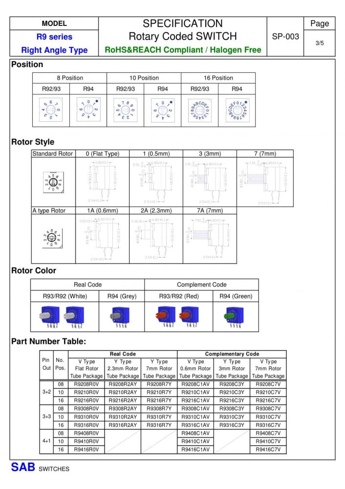 BIWIN R9 series datasheet page 3