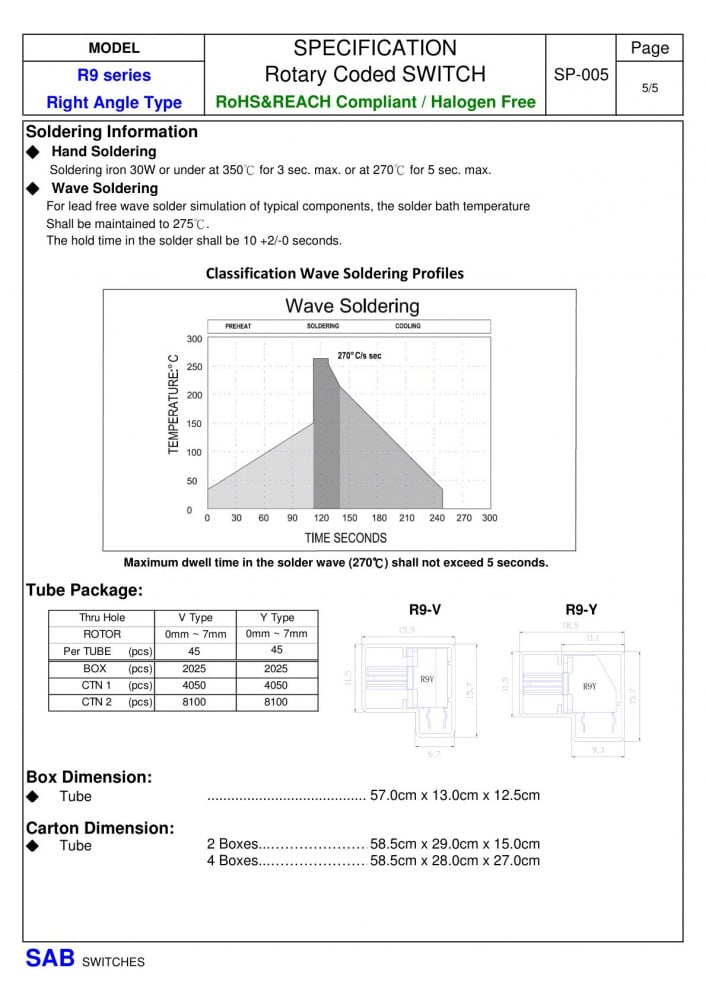 BIWIN R9 series datasheet page 5