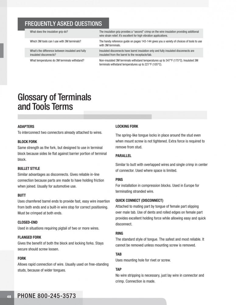 3M terminal documentation page 2