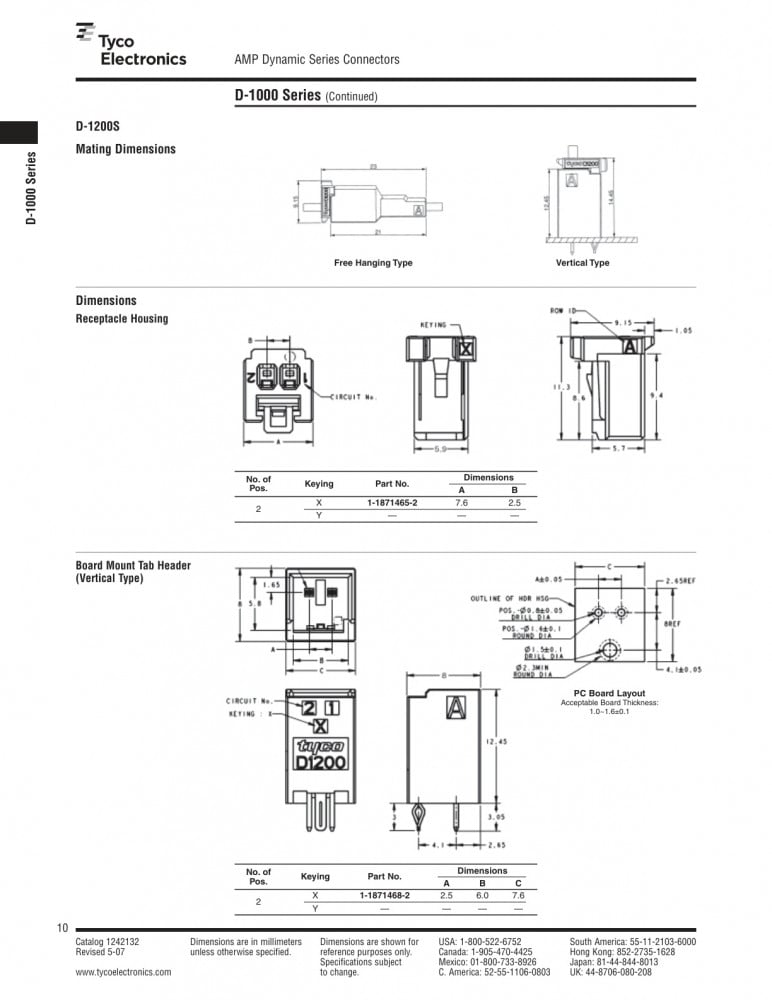 AMP Dynamic Series catalog page 10