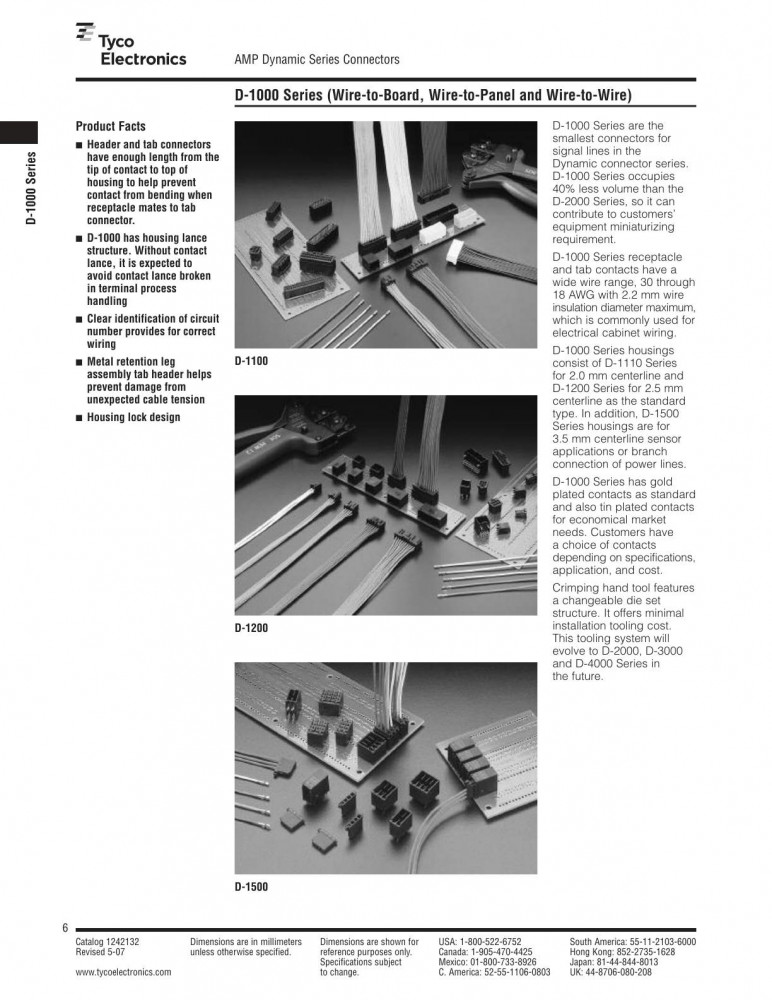 AMP Dynamic Series catalog page 6