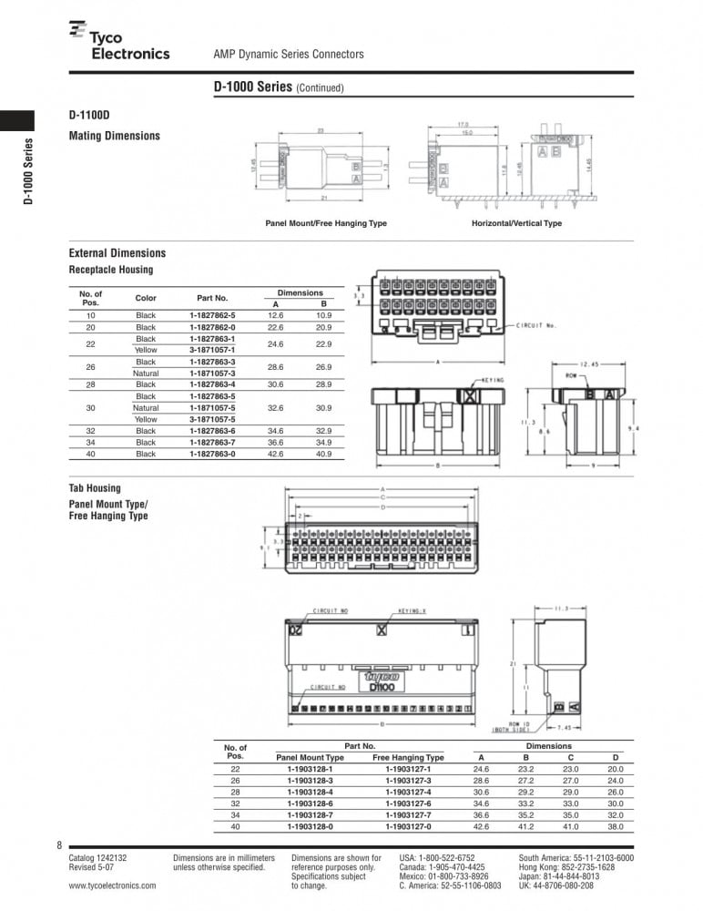 AMP Dynamic Series catalog page 8