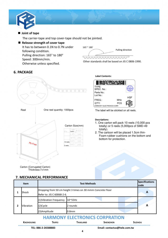 XSA012000DK1H-OX datasheet page 7
