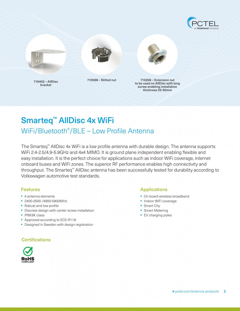 AllDisc 4x WiFi product document page 2
