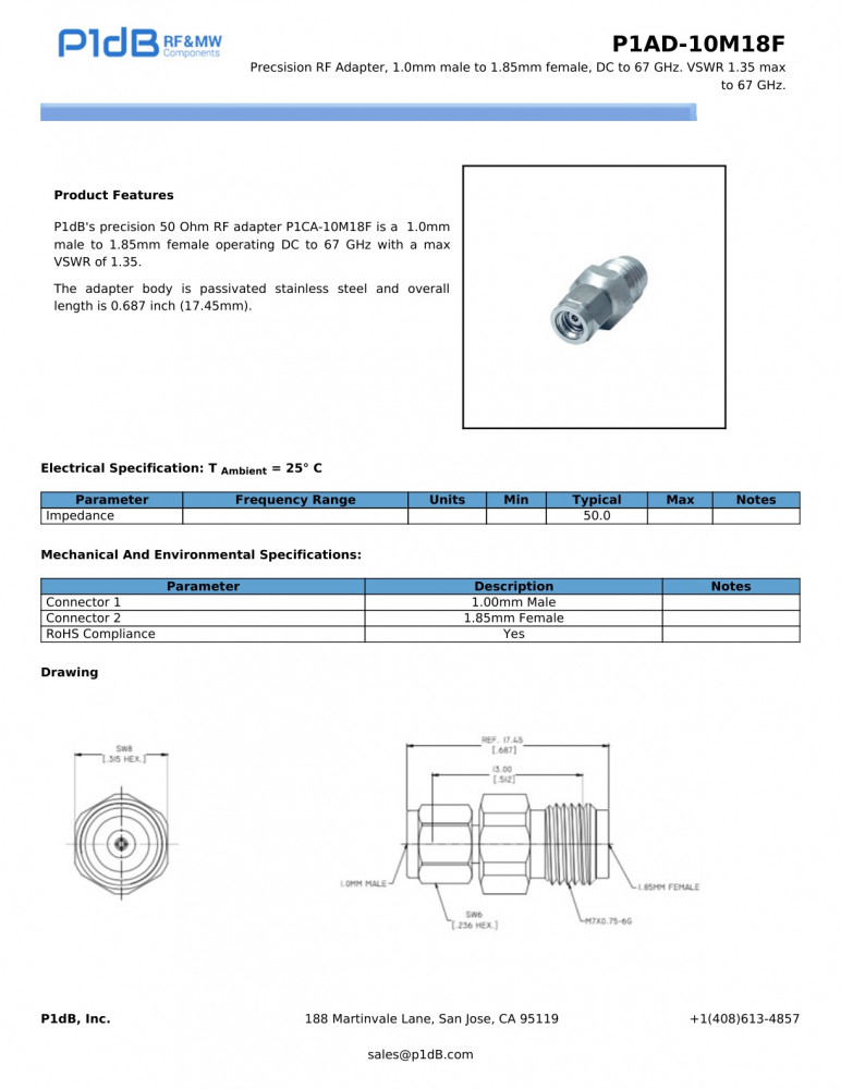 Product document image, page 1