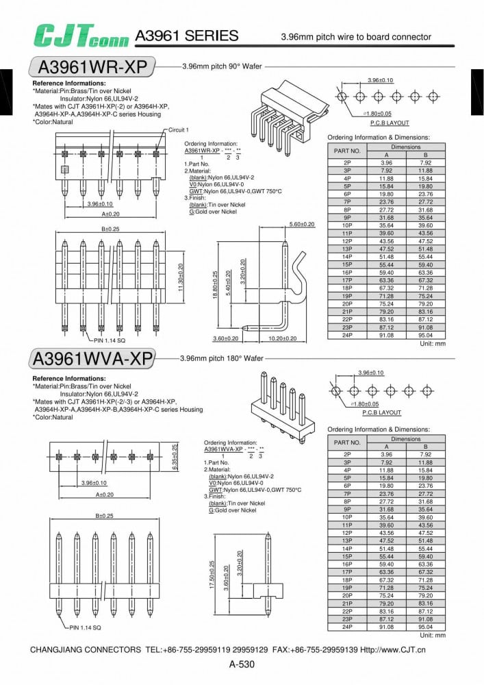 CJT A3961H-16P datasheet page 5