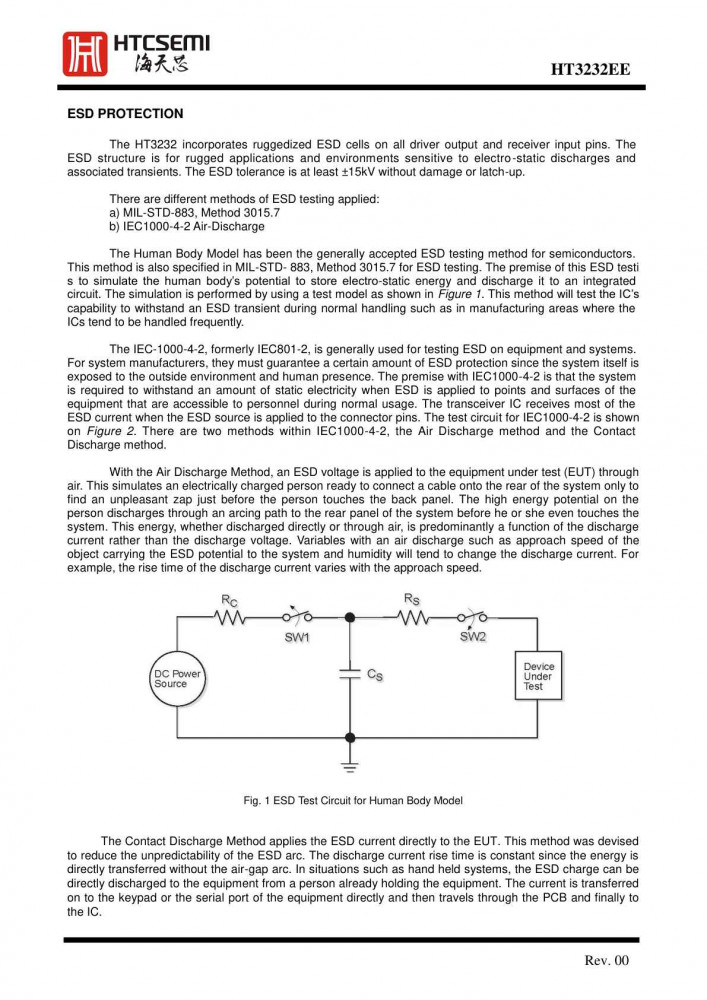 HT3232EERZ datasheet page 6