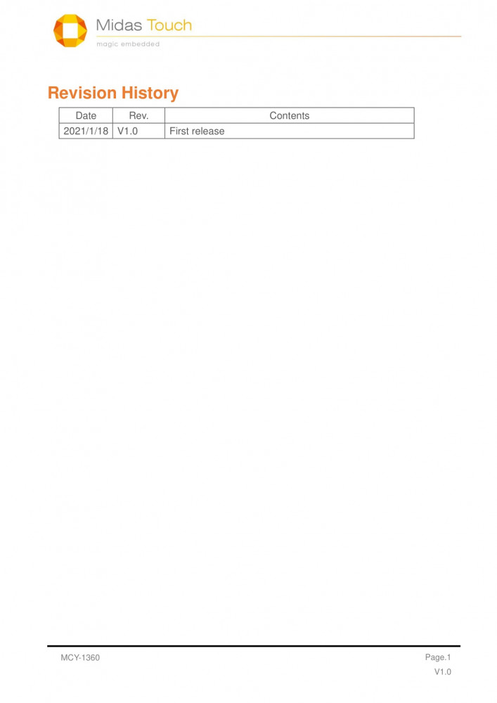 MCY-1360 datasheet page 2
