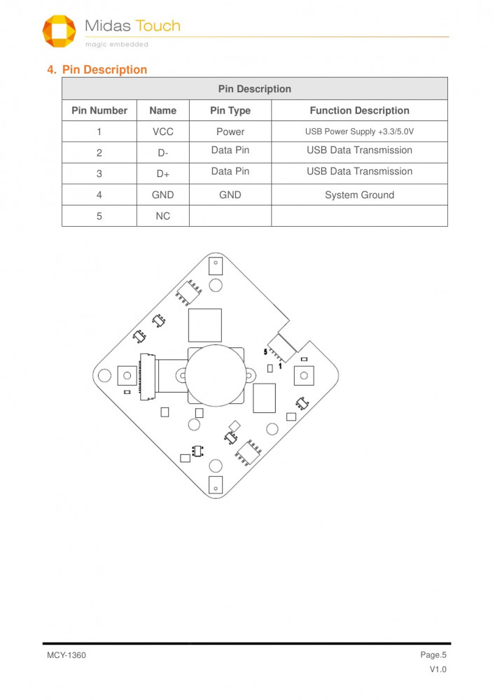 MCY-1360 datasheet page 6
